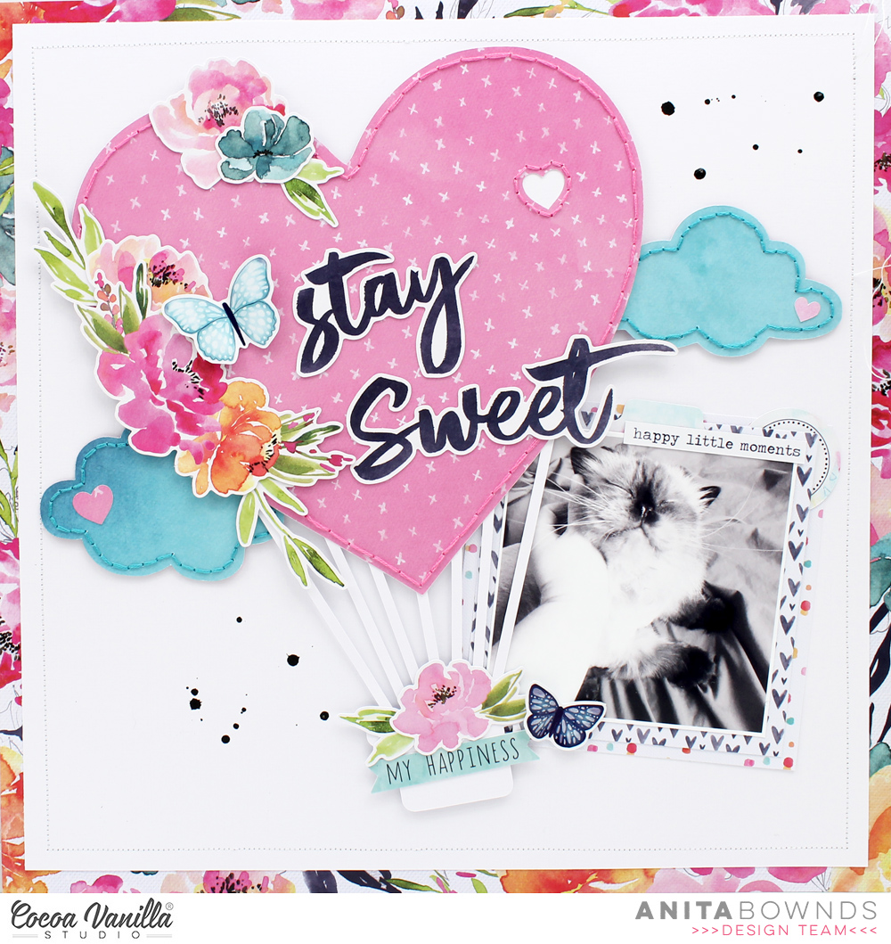 Stay sweet layout - Neat and Crafty