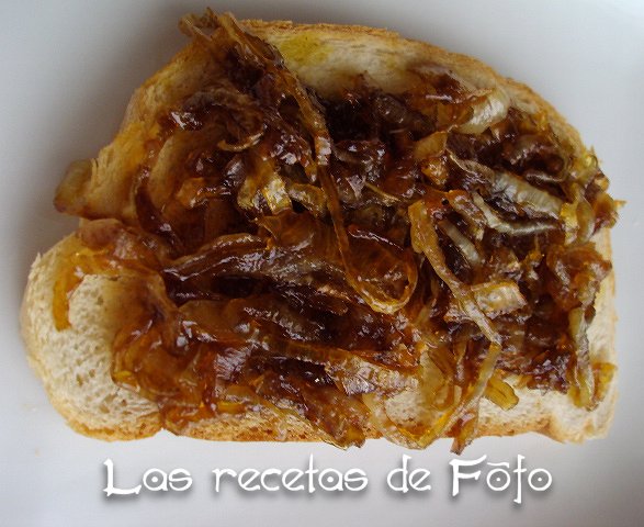 Las recetas de Fófo: Cebolla caramelizada