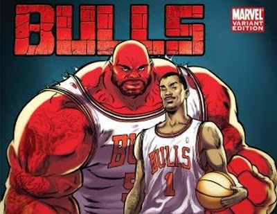 Marvel NBA - Cool Comics: NBA Marvel Chicago Bulls