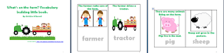Farm Vocabulary Book