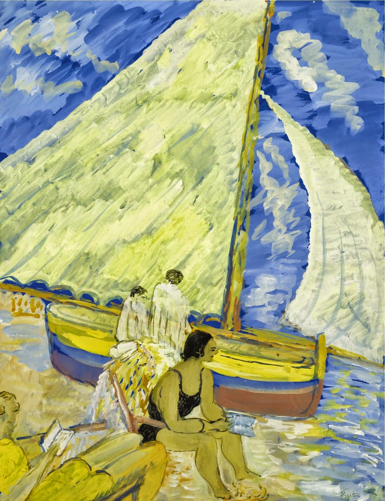 Sigrid Hjertén ~ Modern Expressionist painter | Tutt'Art@ | Pittura ...