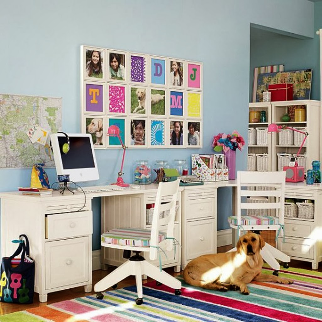 Interior desain ruang belajar anak dan Dekorasi ruang belajar anak ...