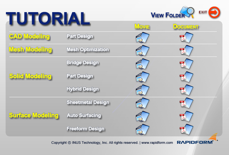Tài liệu hướng dẫn học Rapidform XOR [Video+PDF] - blue79blog | lưu trữ online