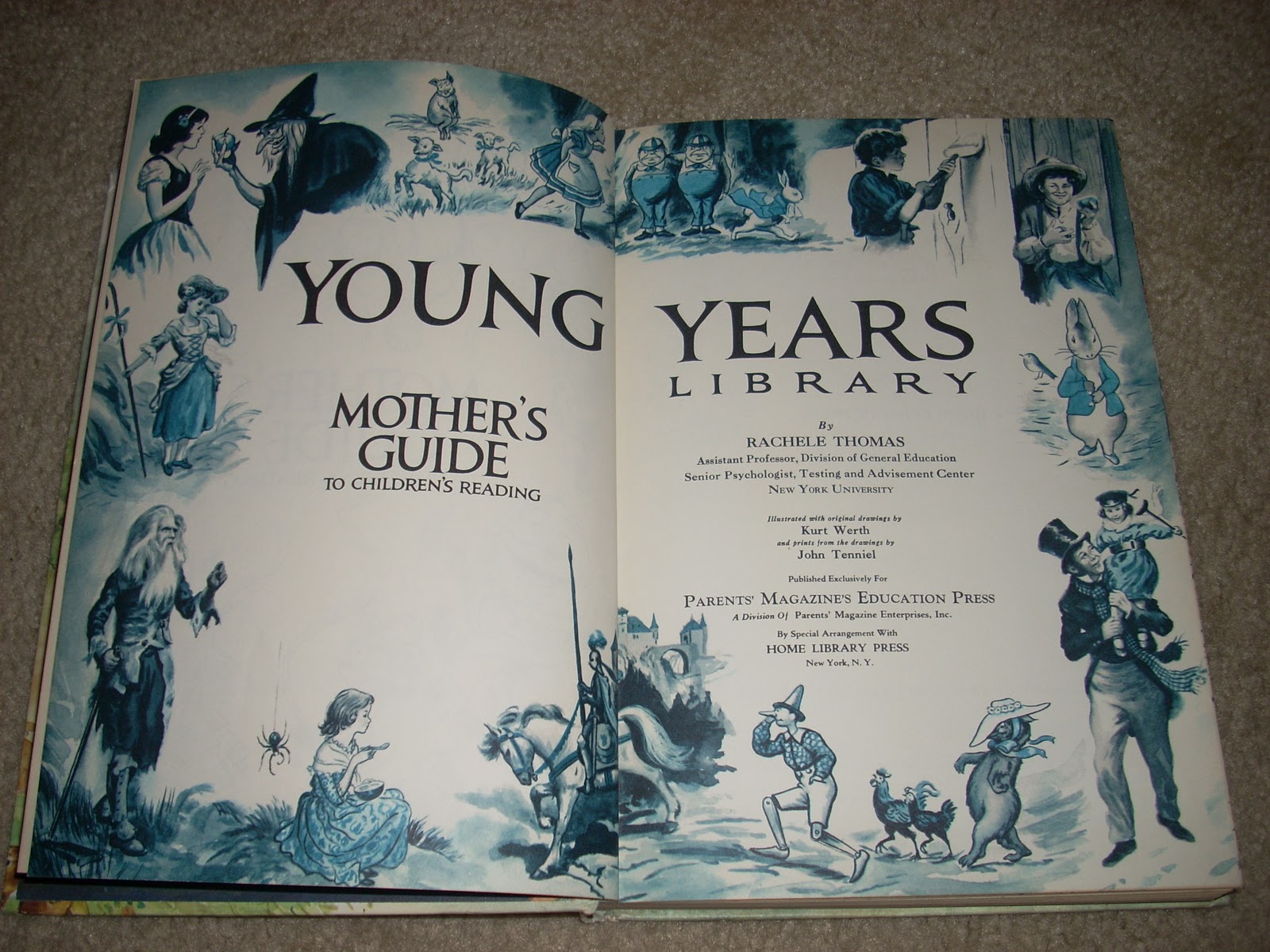 Post-Apocalyptic Homeschool: Vintage 1963 Children's Book Lists