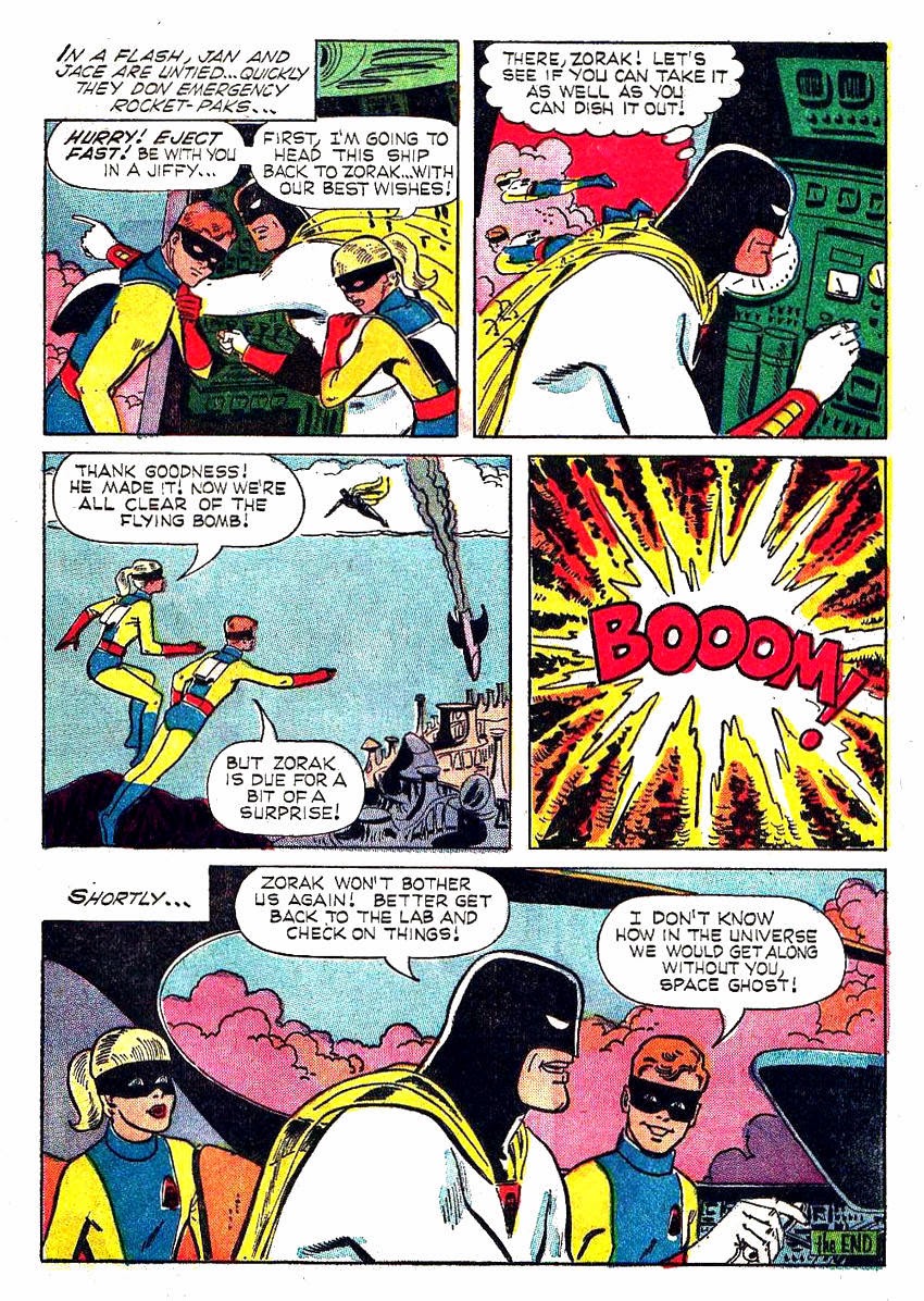 BEACH BUM COMICS : PROTECTOR OF THE UNIVERSE SPACE GHOST'S FANTASTIC ...