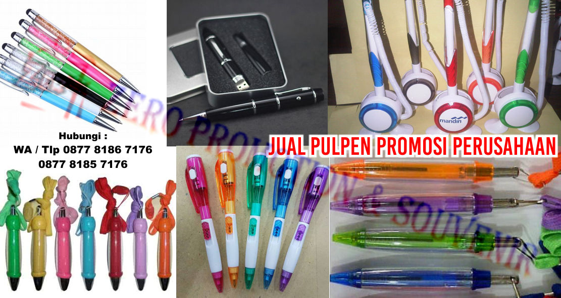 Jual Pulpen Promosi Perusahaan, Harga Murah, Kwalitas Terjamin ...