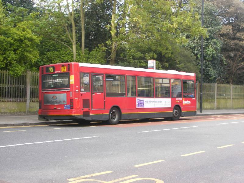 London buses one bus at a time: the return: The Number 201 Route