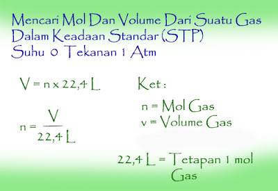 √ Konsep Mol : Penjelasan Mengenai Hubungan Mol Dengan Volume | Zona ...