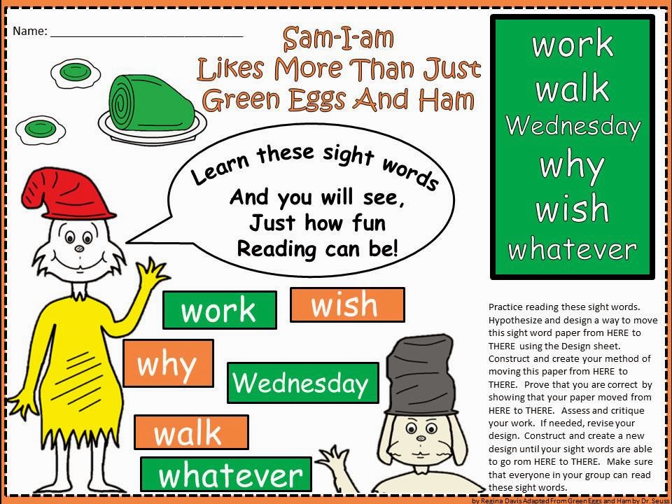 Fairy Tales And Fiction By 2: I Like Sam-I-am!