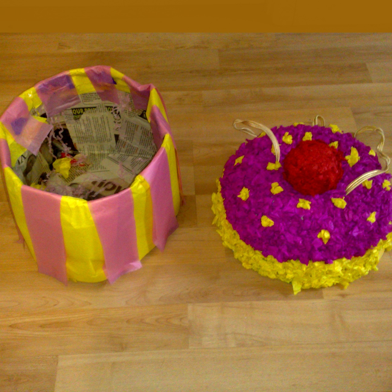 Karima's Crafts: Cupcake Pinata Tutorial