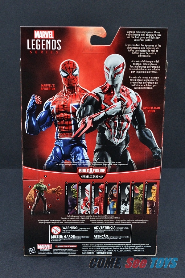 Come, See Toys: Marvel Legends Series Spider-man 2099 & Spider-UK ...