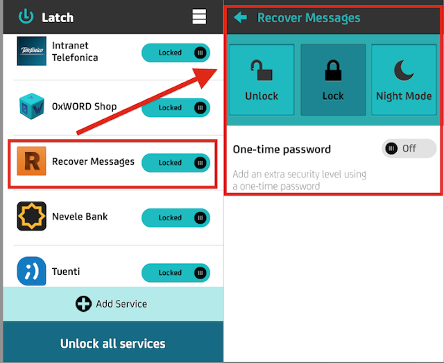 Un informático en el lado del mal: Latch está integrado en Recover Messages