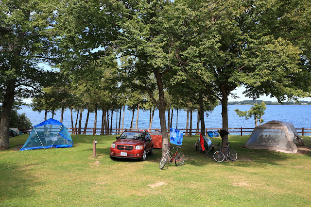 The Campsites: Cedar Point New York State Park