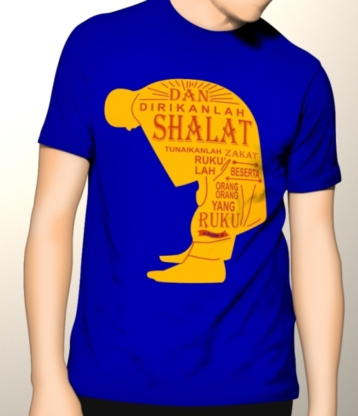30 Desain Kaos Distro Muslim " Pesan Dakwah Lewat Kaos" Volume #1 ...