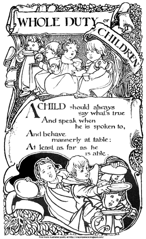 Crayon Palace: Color the Whole Duty of Children