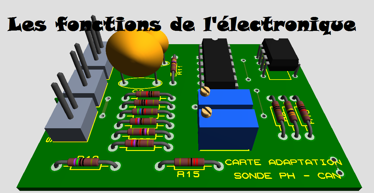 Les fonctions de l'électronique - génie électronique