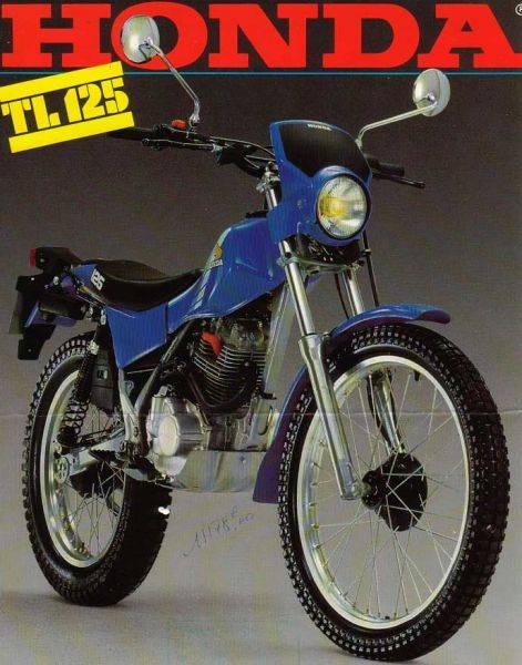 The Honda Trials History: 1973 Honda TL 125 Trials