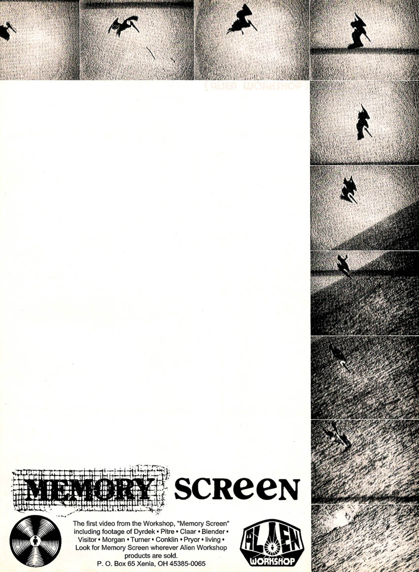 Vert Is Dead: Memory Screen.