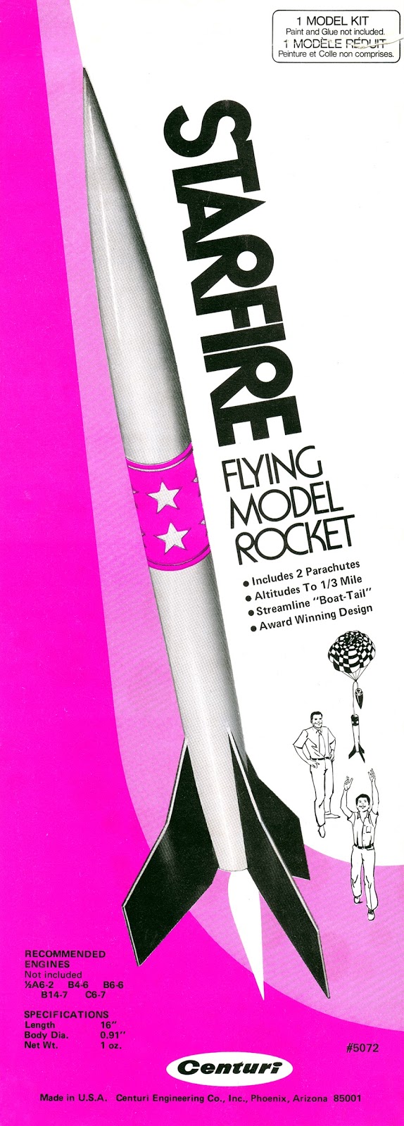 Vintage Rocketry Retrospection: Centuri Starfire