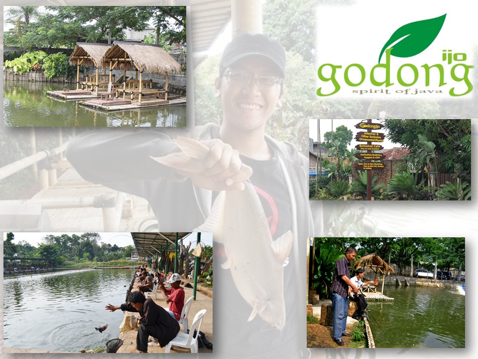 Tempat Rekreasi Mancing Ikan Genghis di Godong Ijo