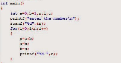EMBEDDEDC.in: C program to find Fibonacci series