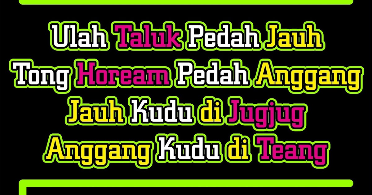 Kata Motivasi Sunda - Katarindu