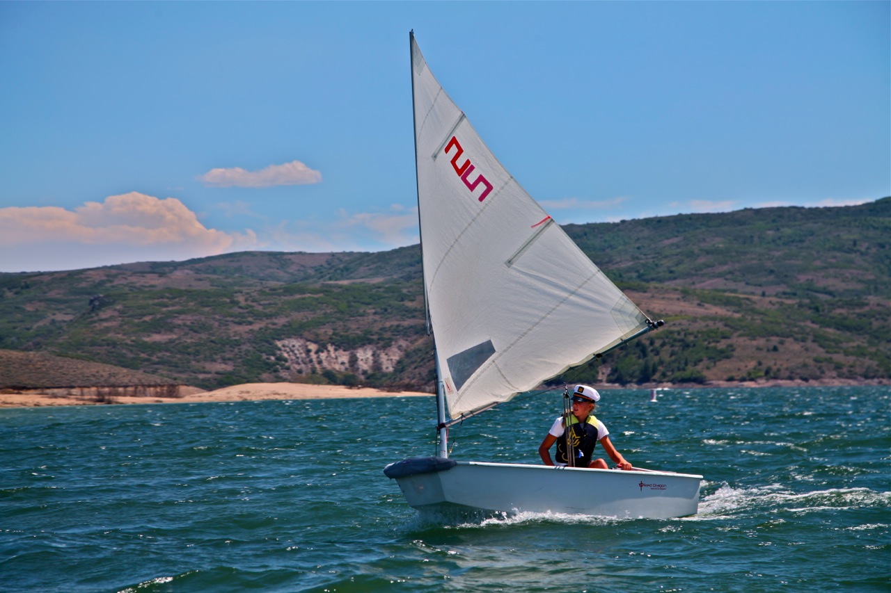 Steve Olpin filmmaker : Optimist Sailboat
