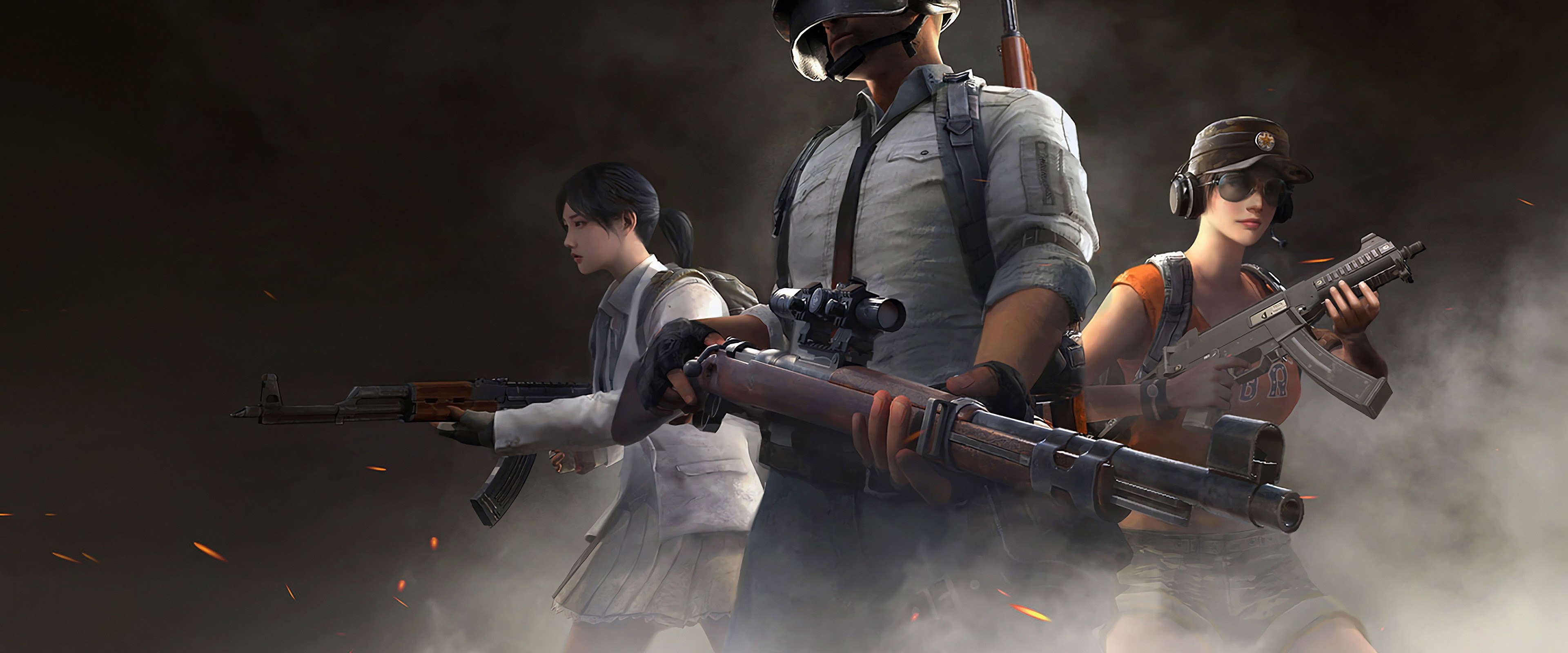 PUBG, Weapons, Rifle, Characters, PlayerUnknown's Battlegrounds, 4K ...