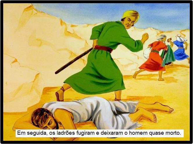 Evangelização Espírita Infantil: Slides O Bom Samaritano