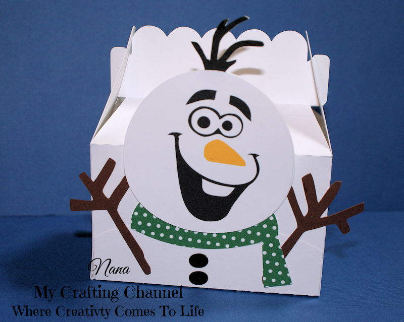 3 Snowman Treat Boxes