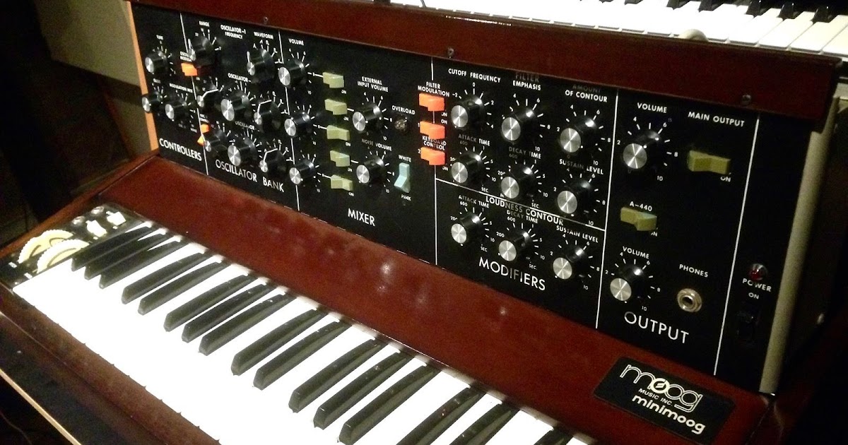 MATRIXSYNTH: Moog Minimoog Model D Vintage Synthesizer