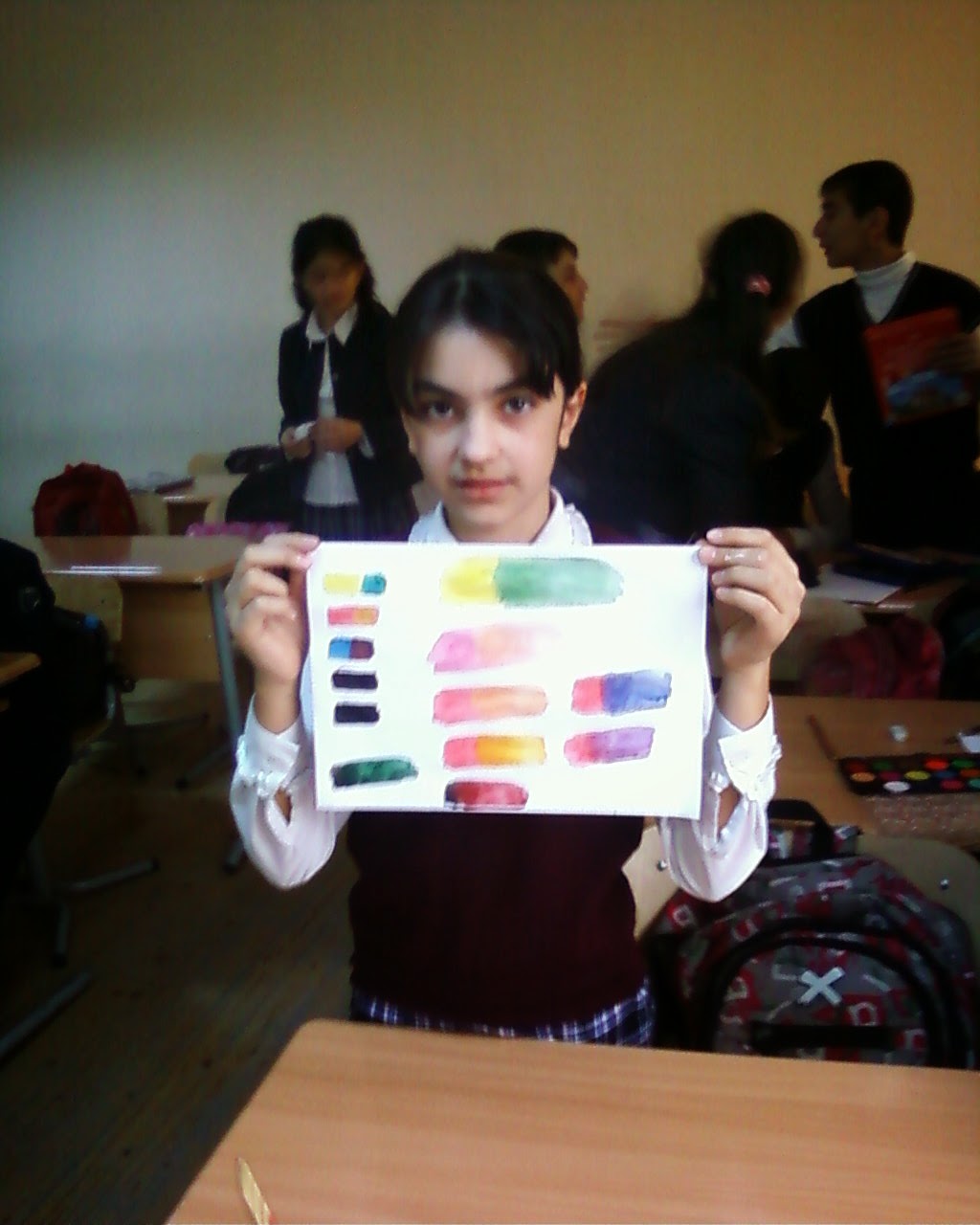 Reng calarlari: Rəng dairəsi.