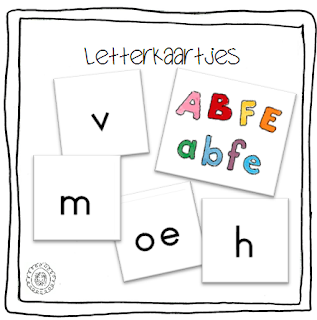 Kleuterjuf in een kleuterklas: Cijfers en letters