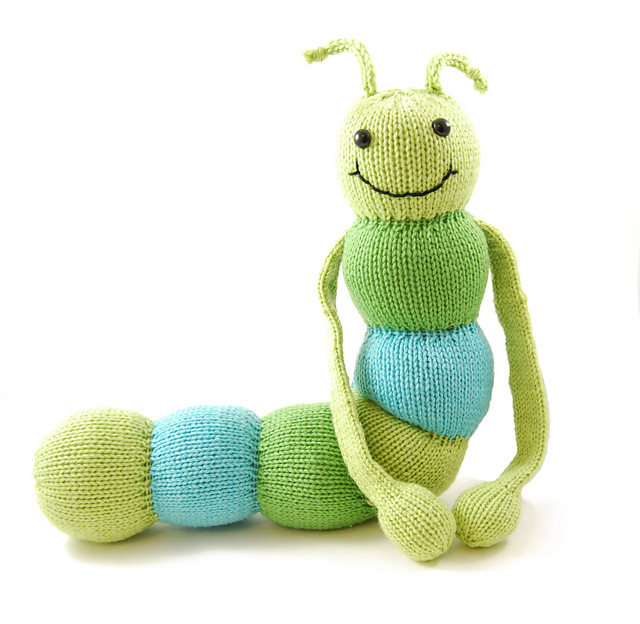 How to become a Professional Knitter - Robin Hunter Designs: Knitted Bugs