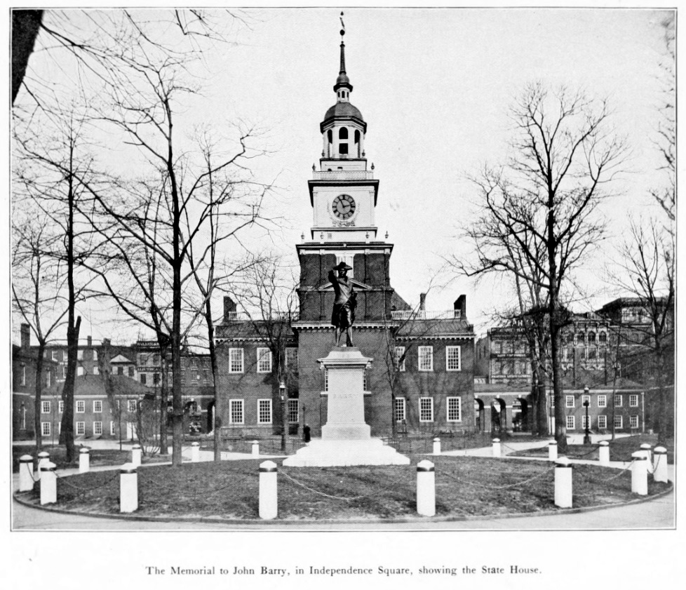 Philly & Stuff: Dedication of Commodore John Barry Statue - March 16, 1907