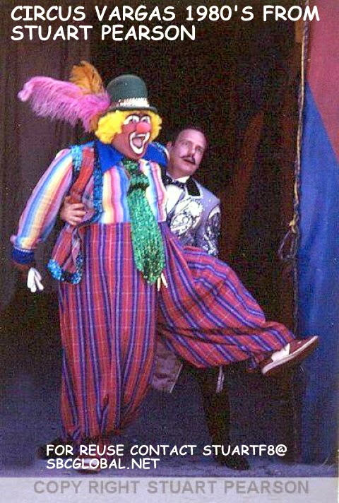 CIRCUS PHOTO ARCHIVES: CIRCUS VARGAS 1980'S FROM STUART PEARSON