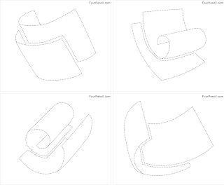 Four Dotted: Free printable Sheet dotted drawing worksheet/activity for ...