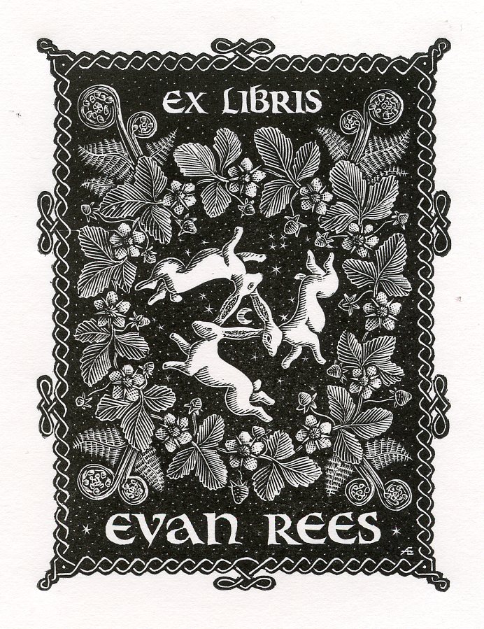 Andy English's Engraved Bookplates: Bookplates 41 - 50