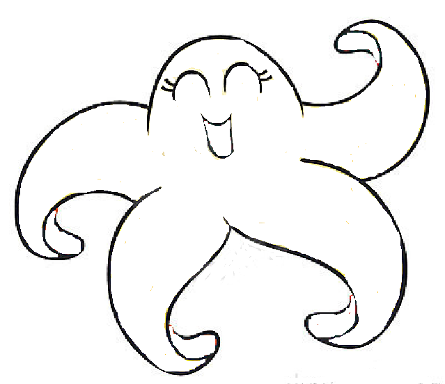 STELUTE DE MARE - de colorat :: Fise de lucru - gradinita si scoala