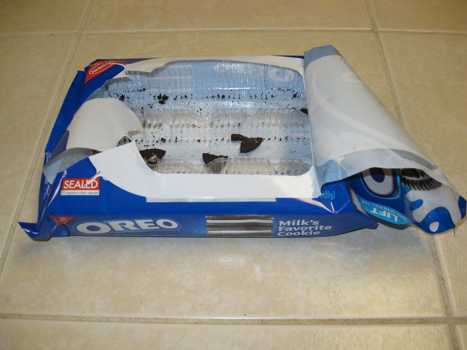 What Mighty Contests: Ode on an Oreo Cookie Package