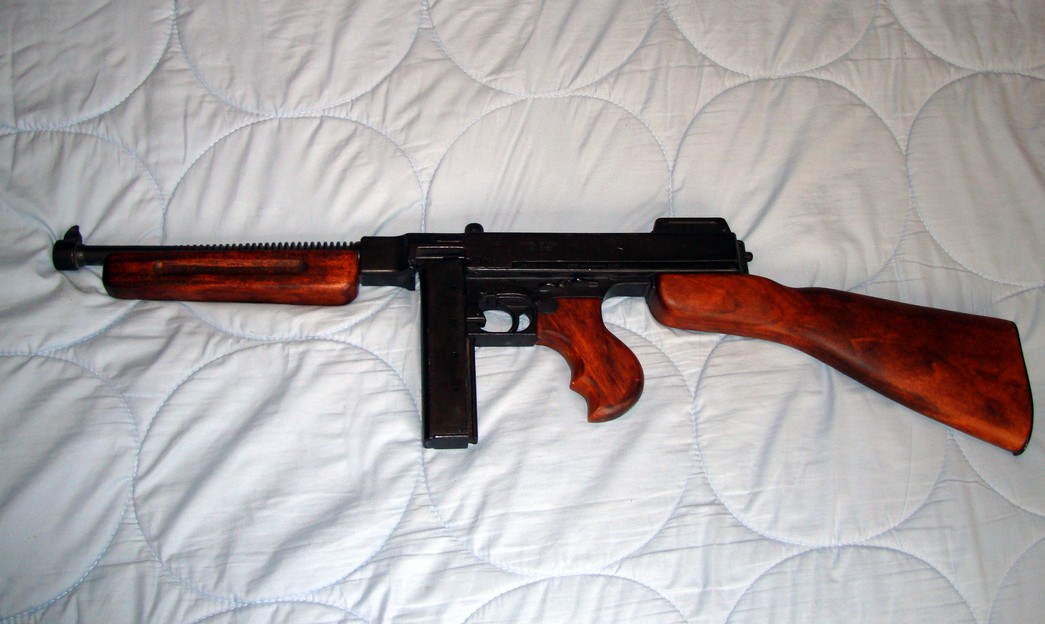 Vendo Militaria: Réplica subfusil Thompson M1A1 (VENDIDO)