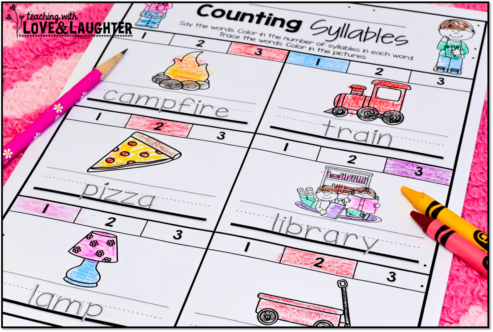 Teaching With Love and Laughter: Kindergarten Literacy Stations