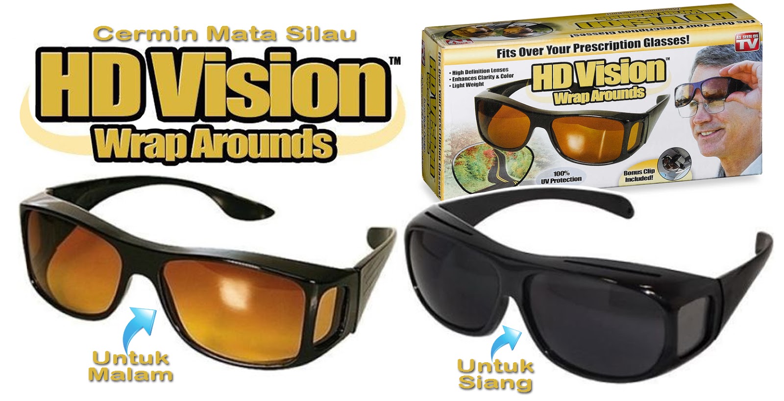 Cermin Mata Silau: Spek Anti Silau HD