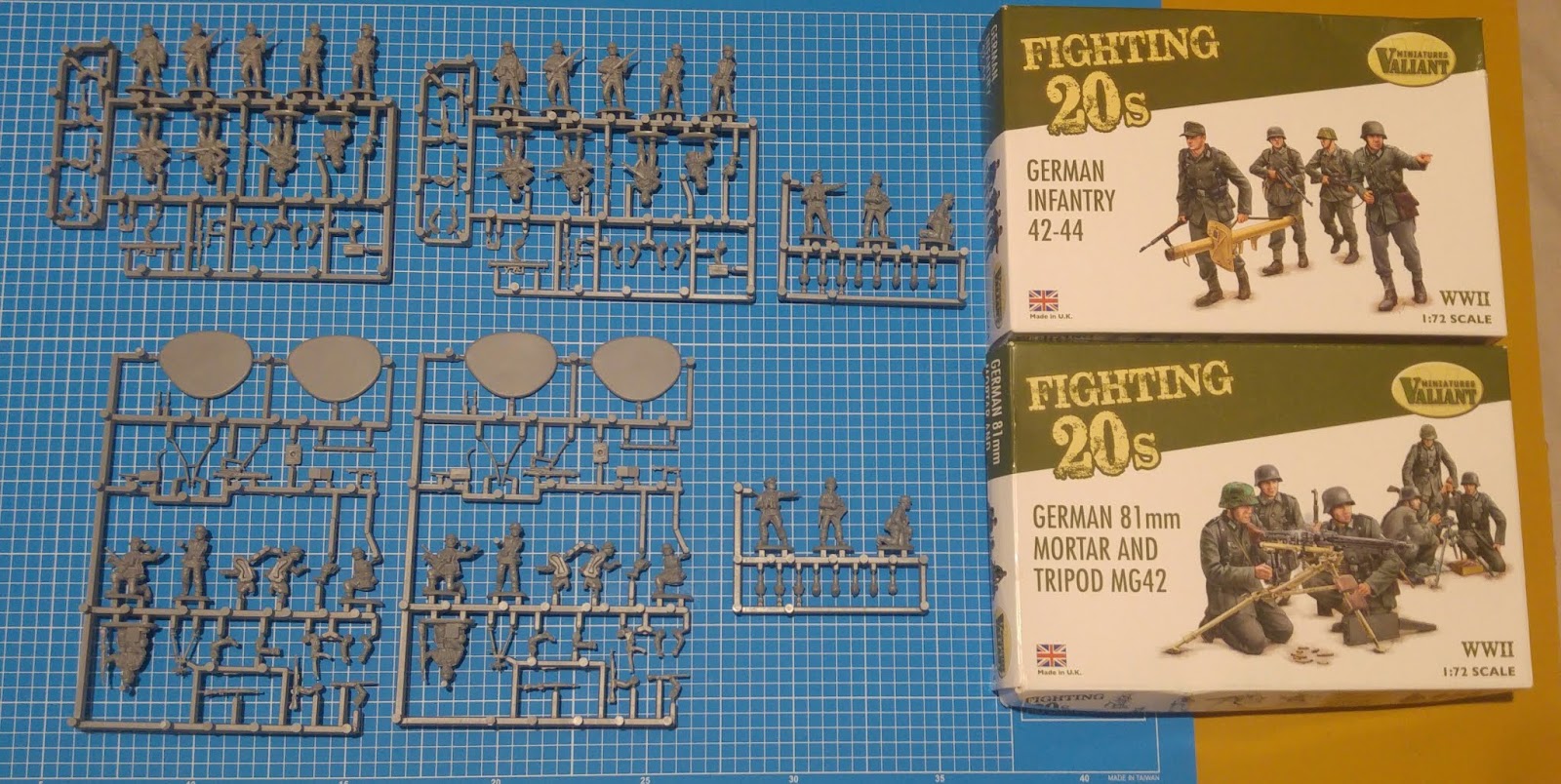 Kampfgruppe Kingsbury: Valiant miniatures - Fighting 20s. Kit Review ...