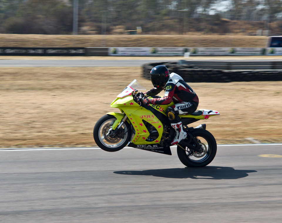 Streamlight Photography: Leica M9 does speed-bike race practice...