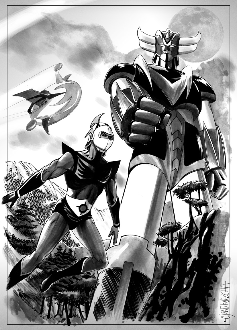 Cristiano Spadavecchia: ACTARUS & GOLDRAKE di GŌ NAGAI