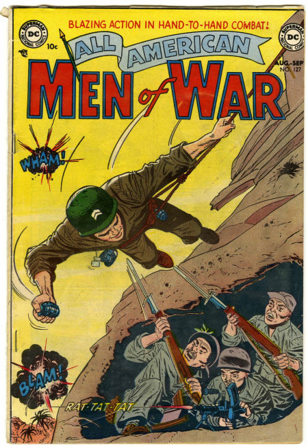 Silver and Bronze Age Subjects: DC Big 5 War Comics: All-American Men ...