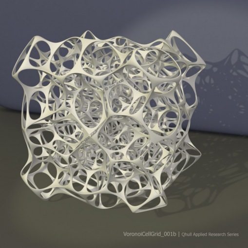 Reinventing the Printing Press: Voronoi Cell Structure