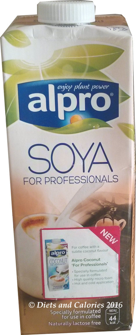 alpro professional soya milk