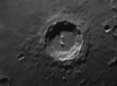 Andolfato's Astrofotography: Photo of Crater Copernicus on the Moon